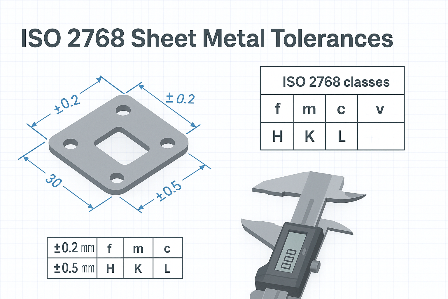 A Guide to Sheet Metal Tolerances & ISO 2768 | GD-Prototyping