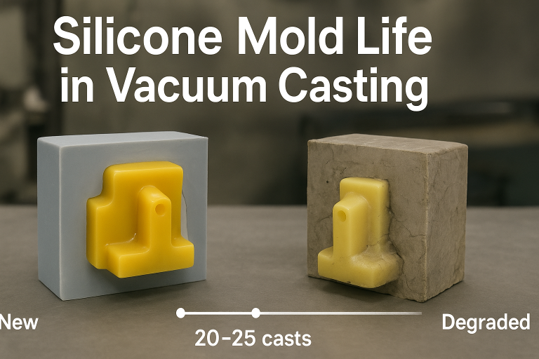 Silicone Mold Life in Vacuum Casting | GD-Prototyping