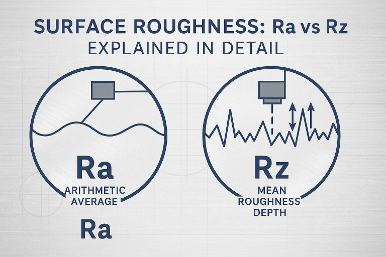 Surface Roughness: Ra vs Rz Explained in Detail